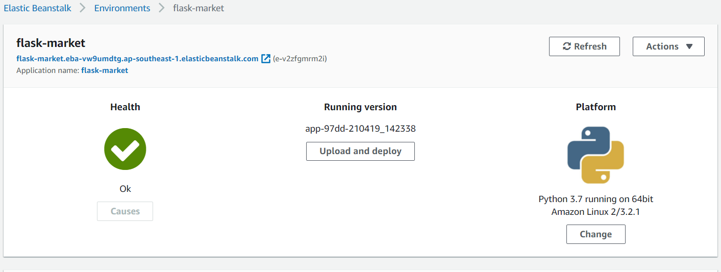 วิธีการ deploy Flask application ขึ้นบน AWS โดยใช้ Elastic Beanstalk | DevelopersIO