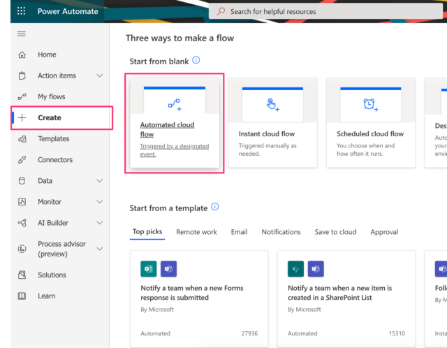 Save files attached to an email in OneDrive and move the email using ...