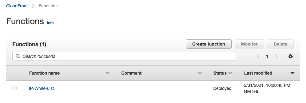 CloudFront FunctionsでIP制限を試してみた | DevelopersIO