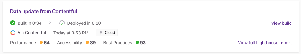 せっかちだからJamstackな静的サイトを約10秒で更新するよ（Gatsby Cloud & Contentful） | DevelopersIO