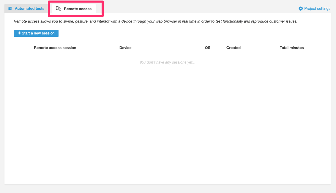 AWS Device Farm の リモートアクセス機能をためしてみた | DevelopersIO