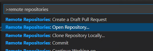 VS Code で GitHub 上のリポジトリを直接参照できる「Remote Repositories」を試してみた | DevelopersIO