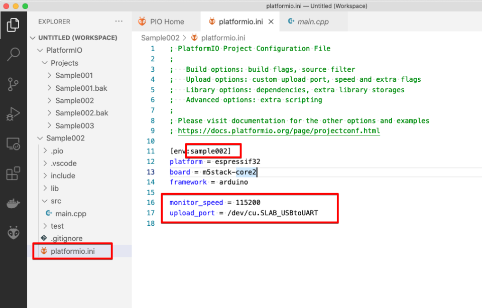 [M5Stack Core2 for AWS] PlatformIO を使用して、ArduinoでHello Worldしてみました | DevelopersIO