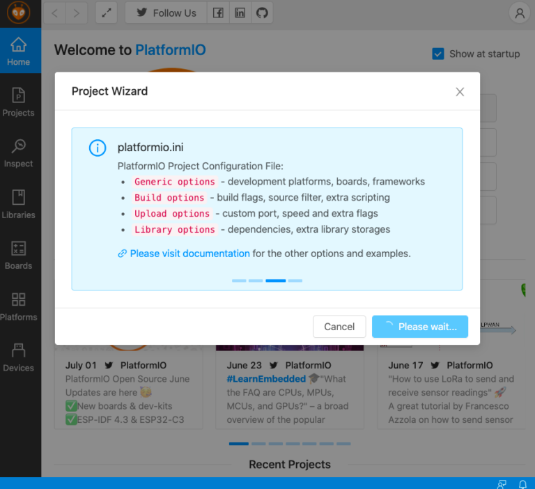 Visual Studio Code + PlatformIO 環境で M5Stack Core2 for AWS でHello Worldしてみました | DevelopersIO