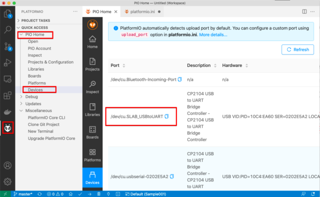Visual Studio Code + PlatformIO 環境で M5Stack Core2 for AWS でHello Worldしてみました | DevelopersIO