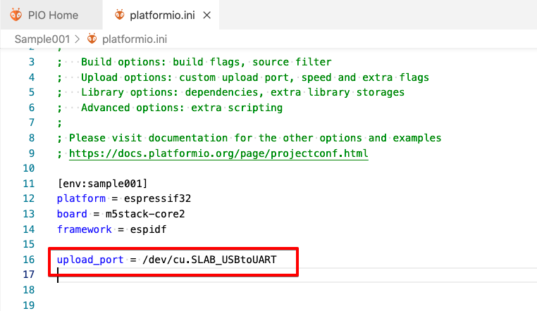 Visual Studio Code + PlatformIO 環境で M5Stack Core2 for AWS でHello Worldしてみました | DevelopersIO
