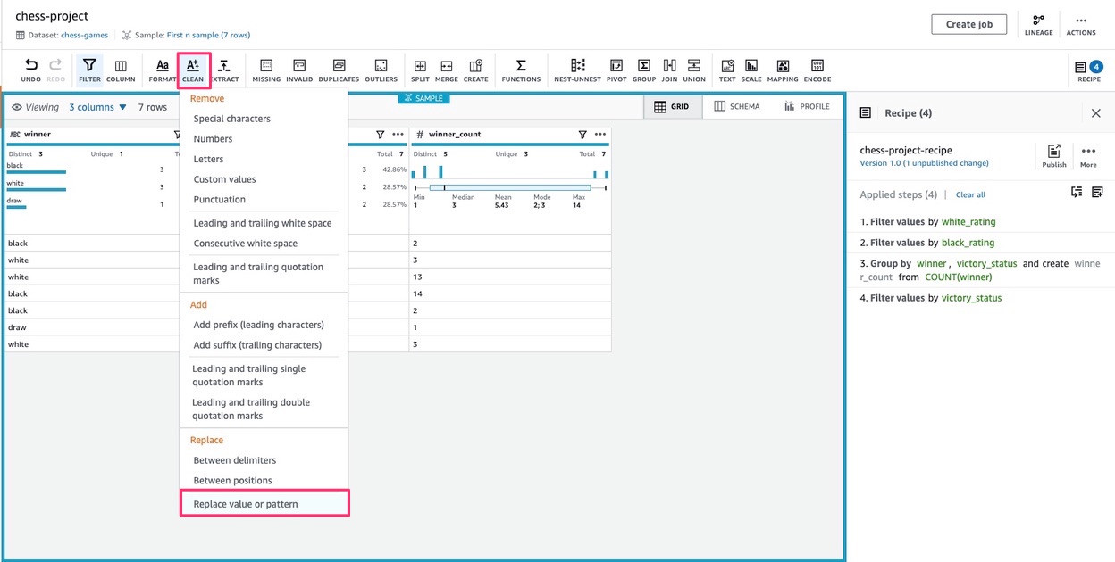 AWS Glue DataBrew を使ってみた | DevelopersIO
