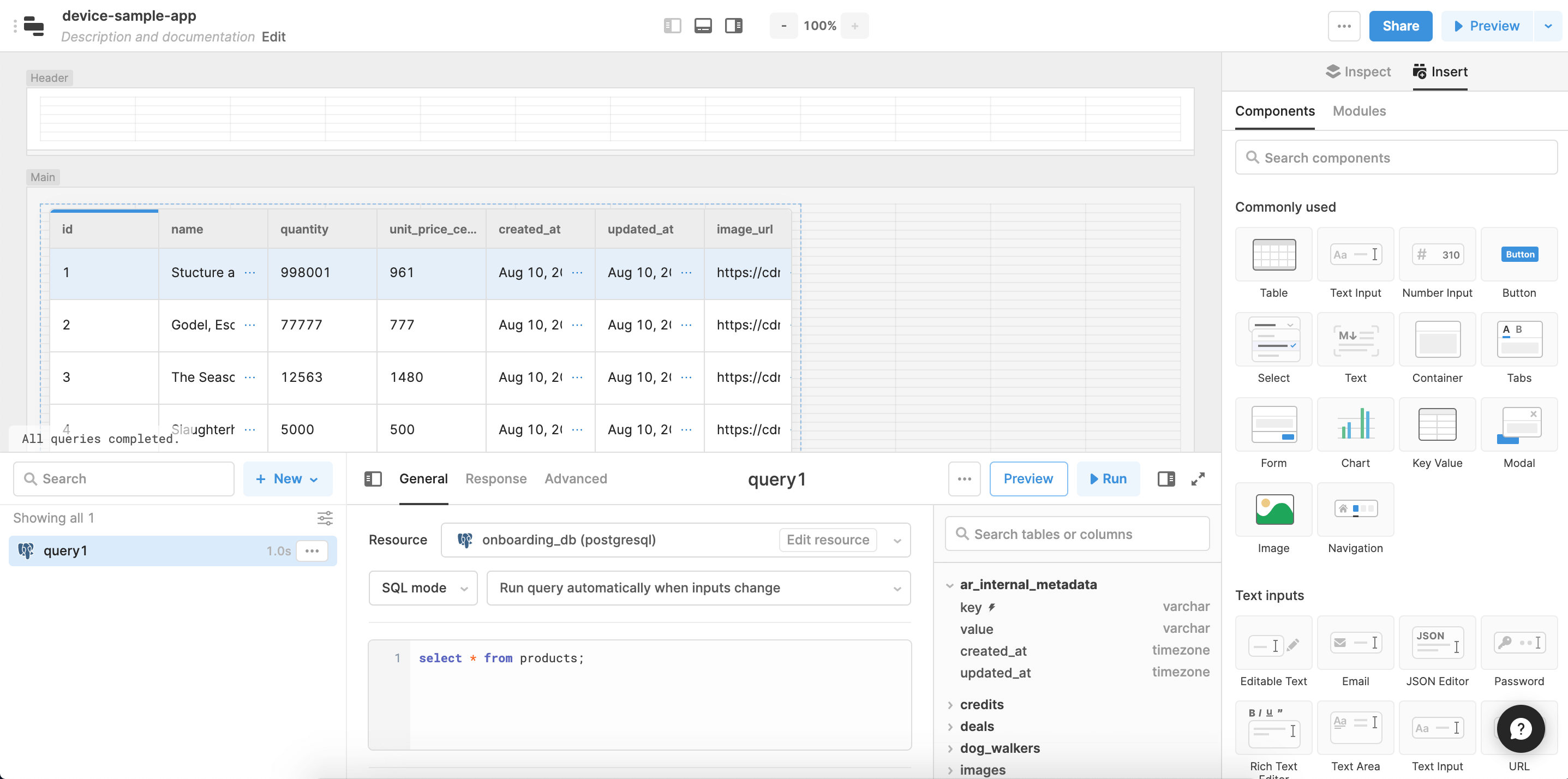 Retoolでdynamodbのデータ表示をドラッグ＆ドロップで作成する Developersio