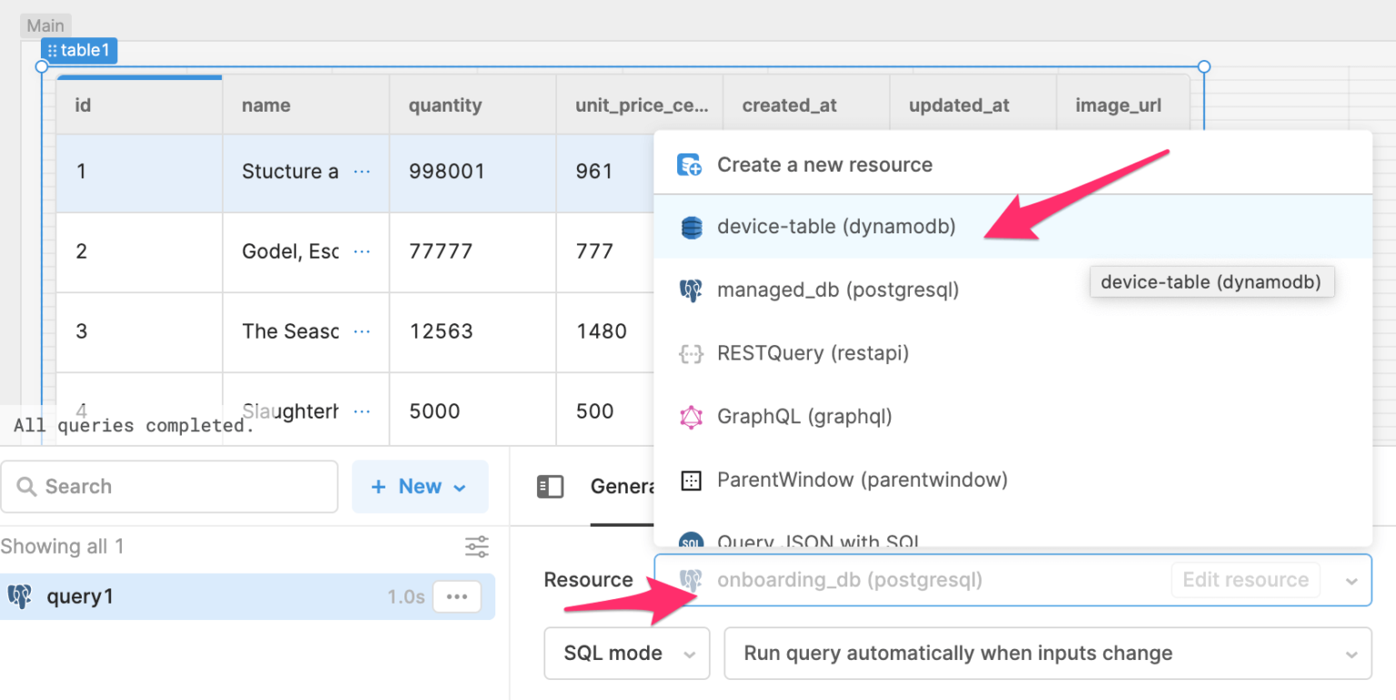 Retoolでdynamodbのデータ表示をドラッグ＆ドロップで作成する Developersio