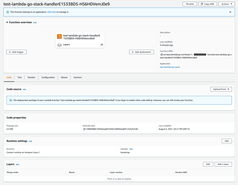 @aws-cdk/aws-lambda-goを使ってGoのLambdaをCDKでサクッとビルドする | DevelopersIO