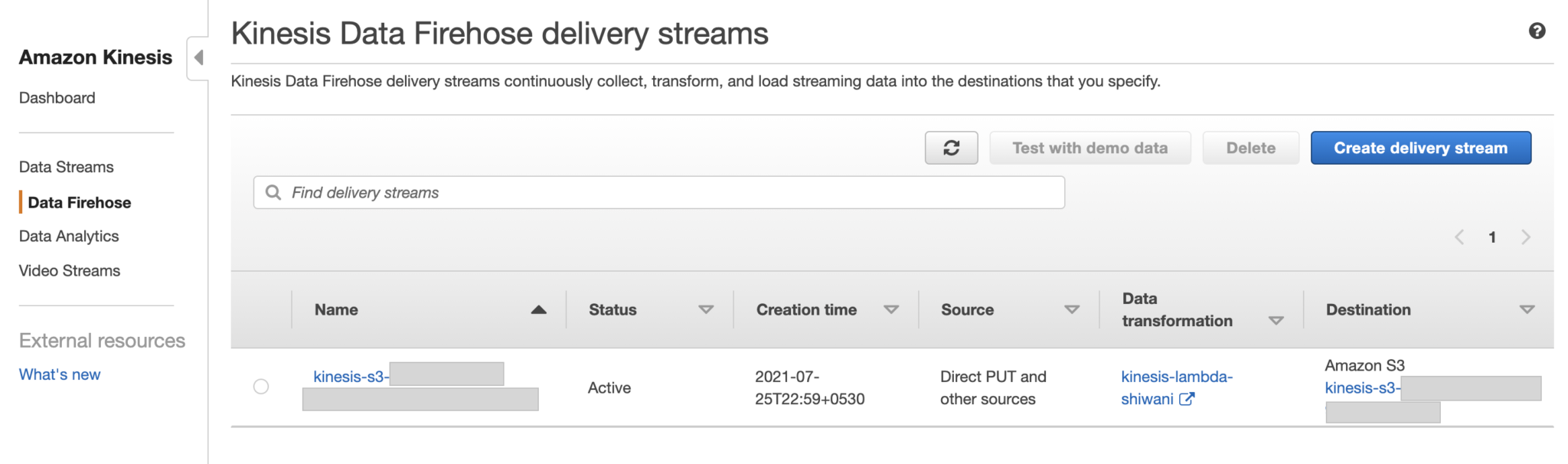 Amazon Kinesis Data Firehose For S3 Destination Using CloudFormation | DevelopersIO