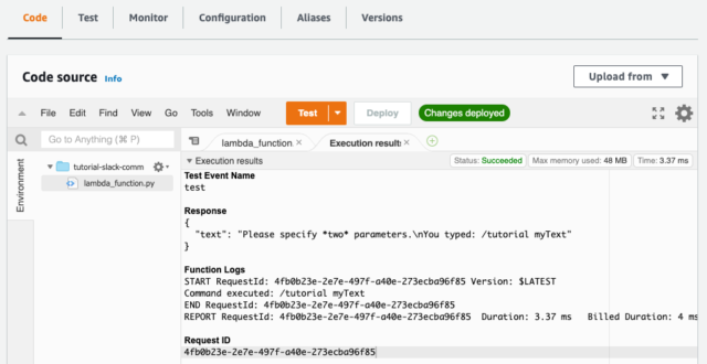【チュートリアル】 Lambda と API Gateway で Slack コマンドを作成してみる | DevelopersIO