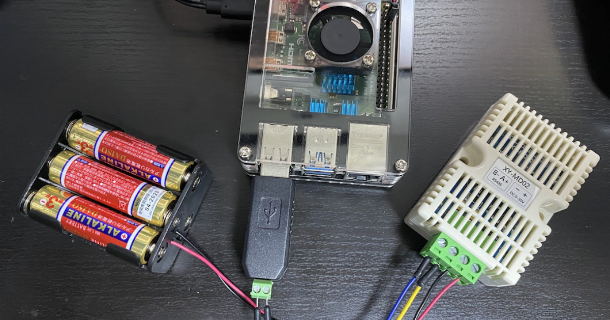 産業プロトコル Modbus RTU 対応の温湿度トランスミッタから Python で温湿度データを取得してみた | DevelopersIO