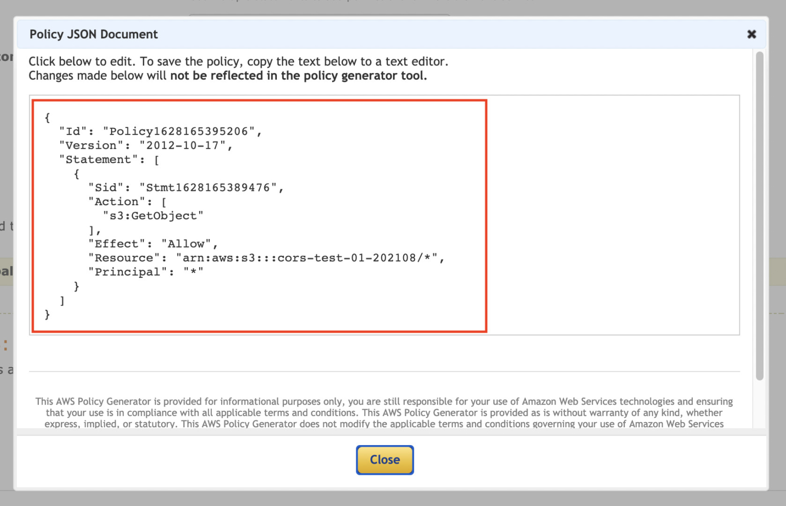 S3のCORS機能を使ってみた | DevelopersIO