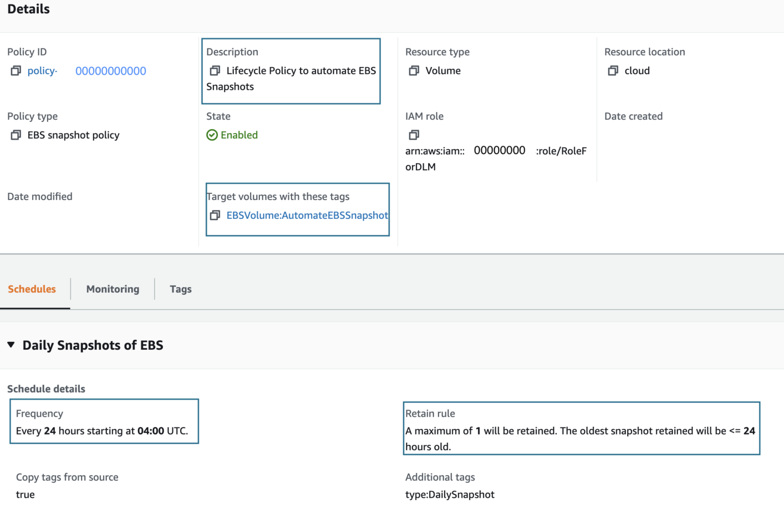 Lifecycle Managerを使用してCloudFormationでEBSスナップショット作成の自動化をしてみた。 | DevelopersIO