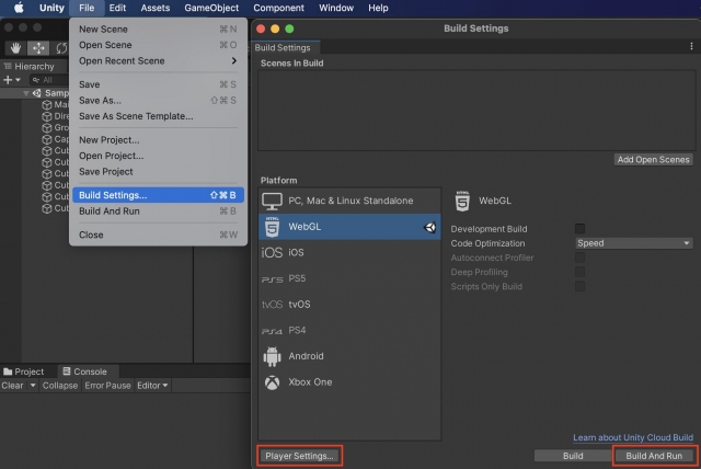 UnityのWebGLゲームをローカルで起動する方法 | DevelopersIO