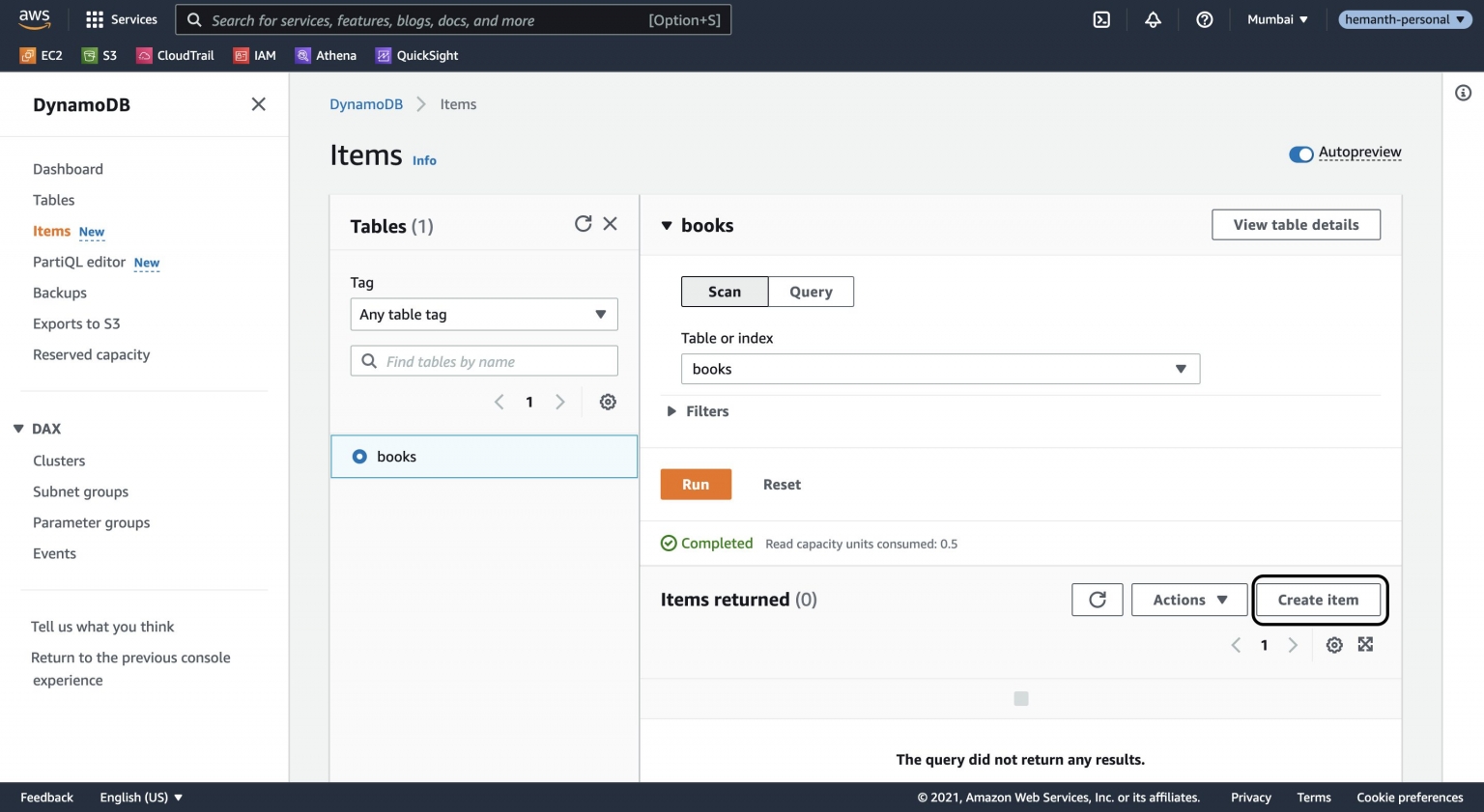 Querying AWS DynamoDB table in AWS AppSync Console | DevelopersIO
