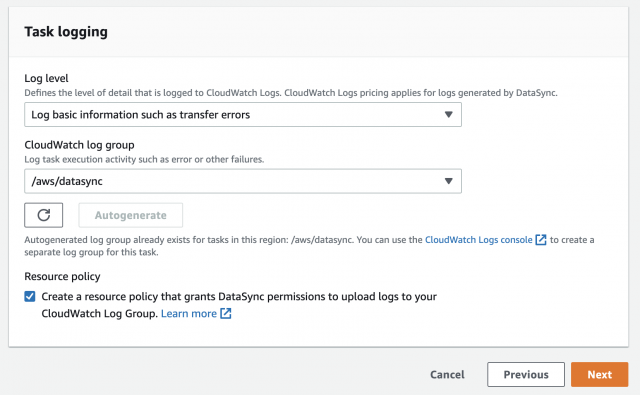 DataSyncとEventBridgeルールを使用してS3バケット間のデータ移行を同期してみた。 | DevelopersIO