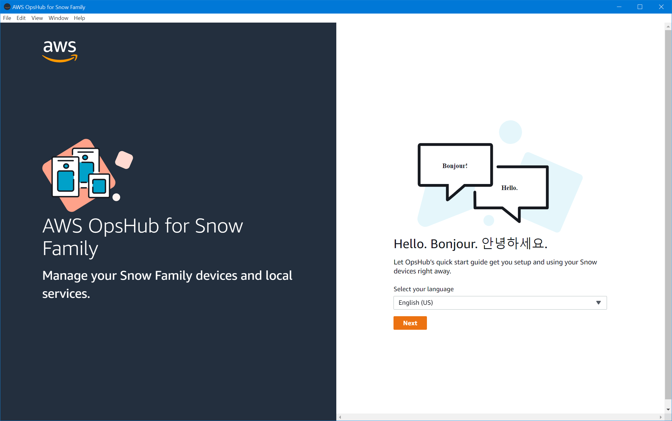 はじめてのAWS Snowcone – (3) AWS OpsHub for Snow Family のインストール | DevelopersIO