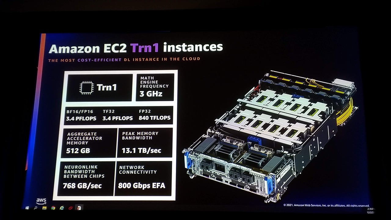 【現地セッションレポート】 {New Launch} Introducing AWS Trainium-based Amazon EC2 ...