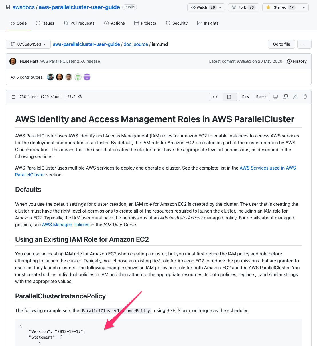AWS ParallelCluster 過去のバージョンのユーザーガイドの参照方法 | DevelopersIO