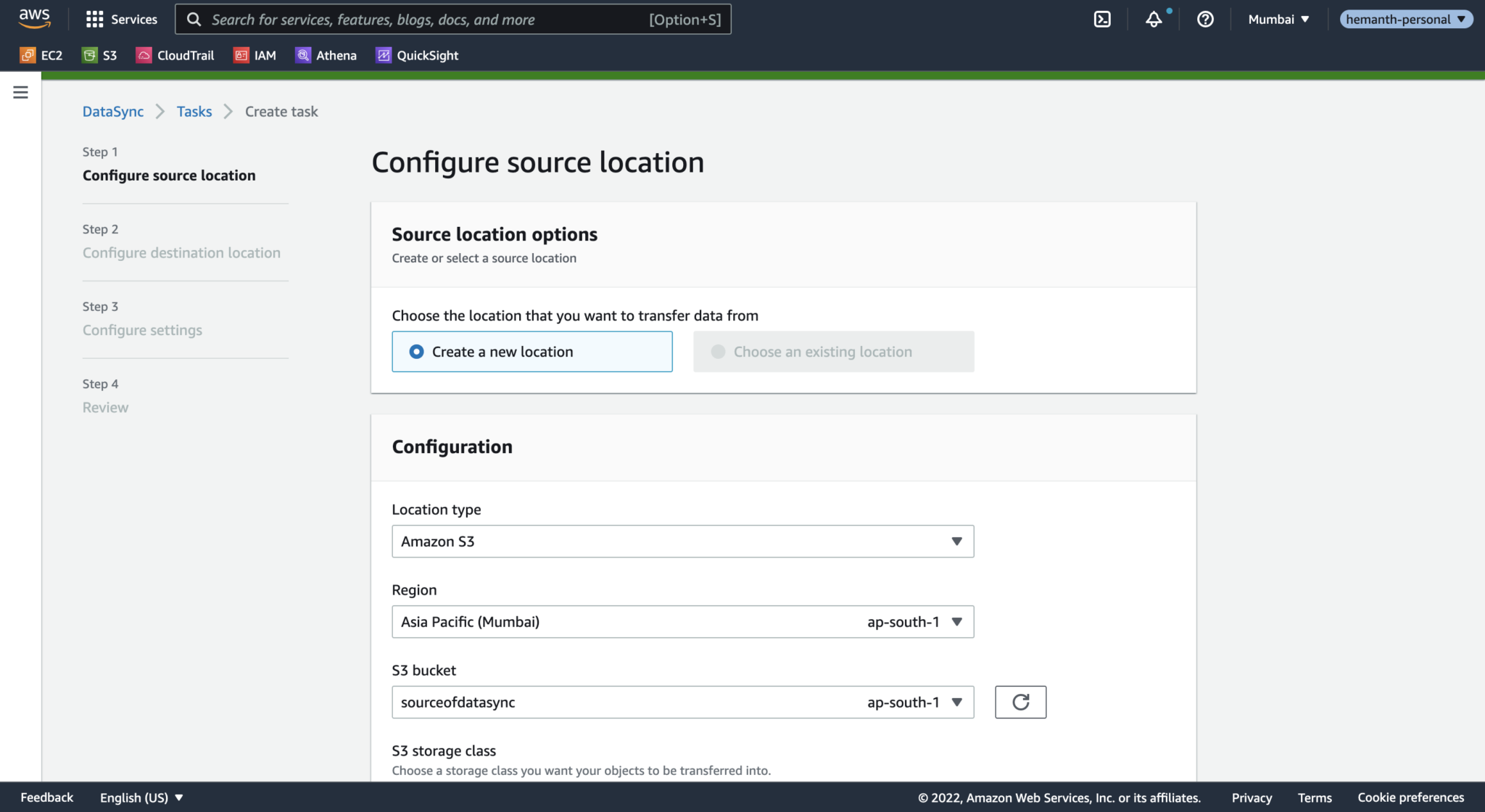 Copy files between buckets in S3 using AWS DataSync | DevelopersIO