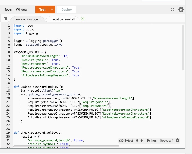 IAMのパスワードポリシーをLambda(Python3)から変更する | DevelopersIO