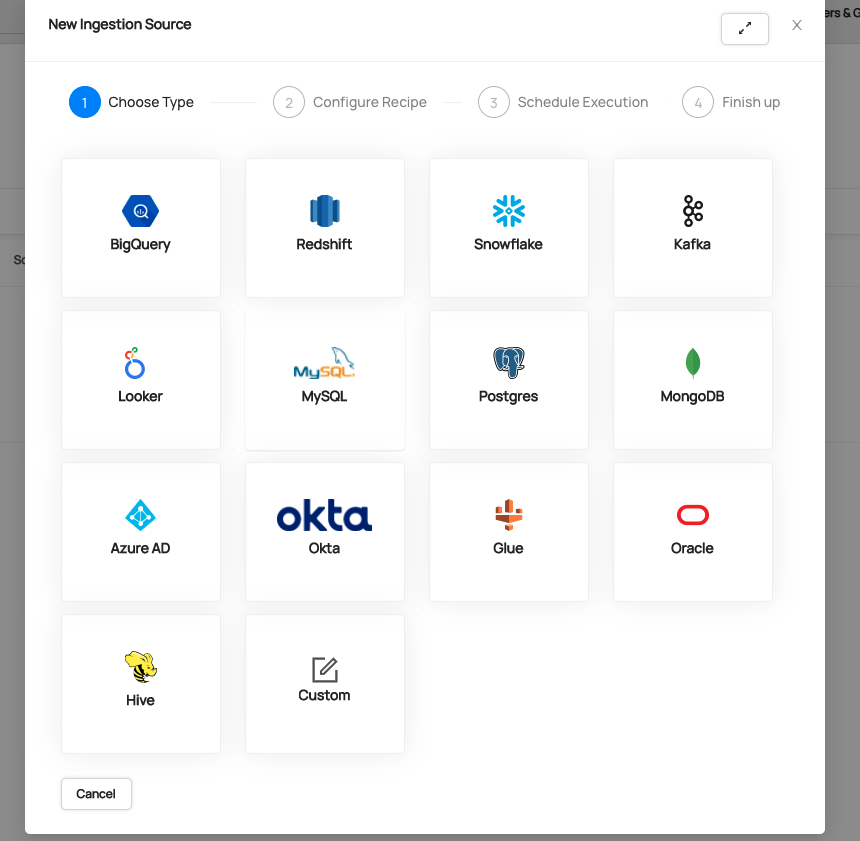 DatahubのUIベースによるメタデータ取り込み機能でRedshiftのメタデータを取り込んでみた | DevelopersIO