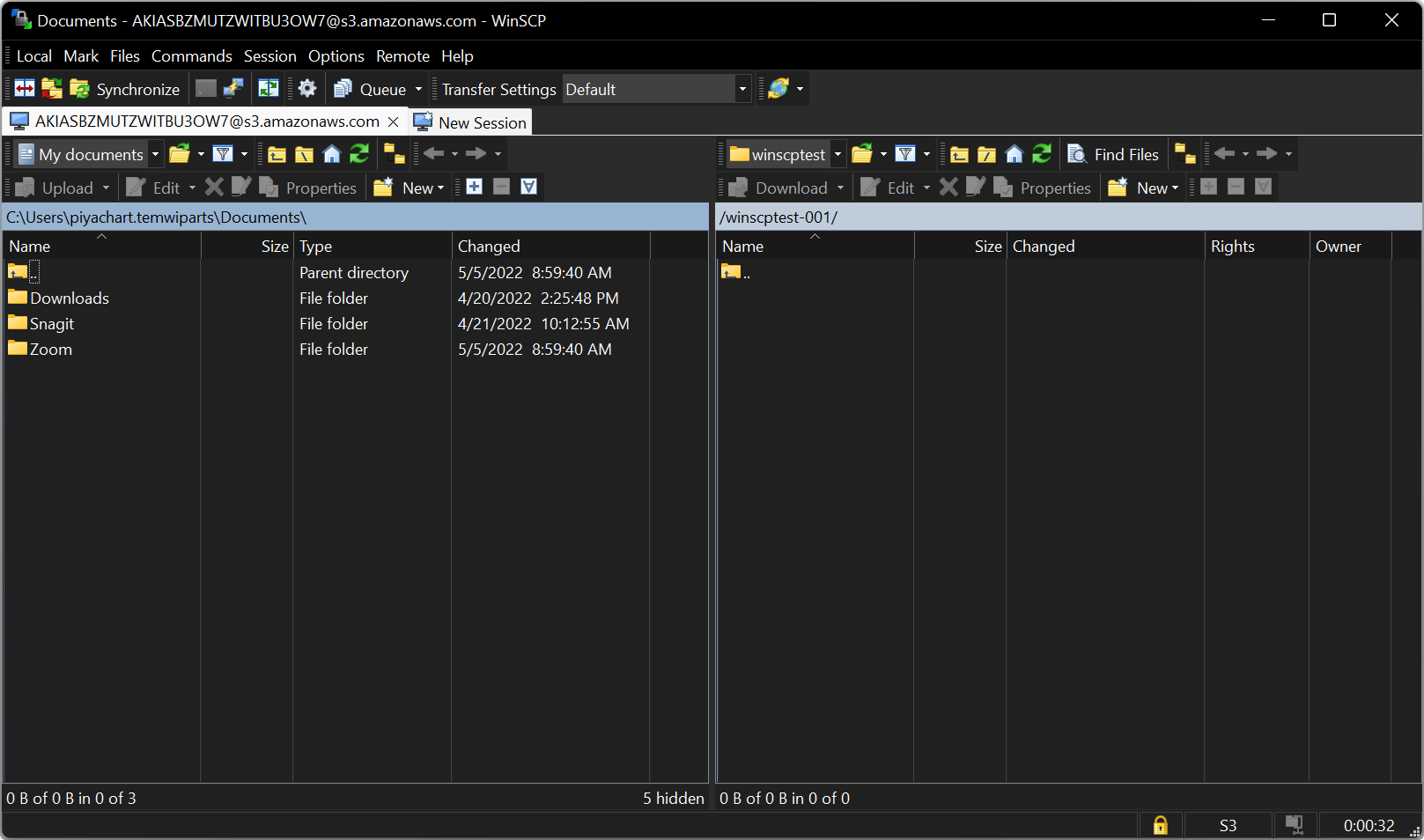 เชื่อมต่อ Amazon S3 ด้วย WinSCP | DevelopersIO