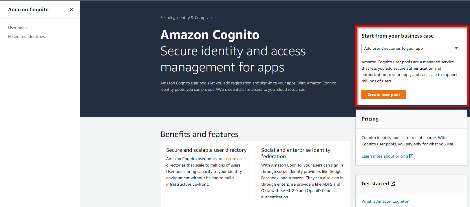 Amazon Cognito คืออะไร? การแนะนำฟังก์ชั่นล่าสุดของ AWS | DevelopersIO