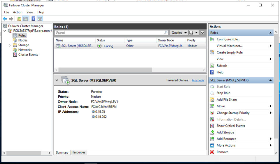SQL Server Always On Failover Cluster Instanceの共有ストレージにAmazon FSx for ...
