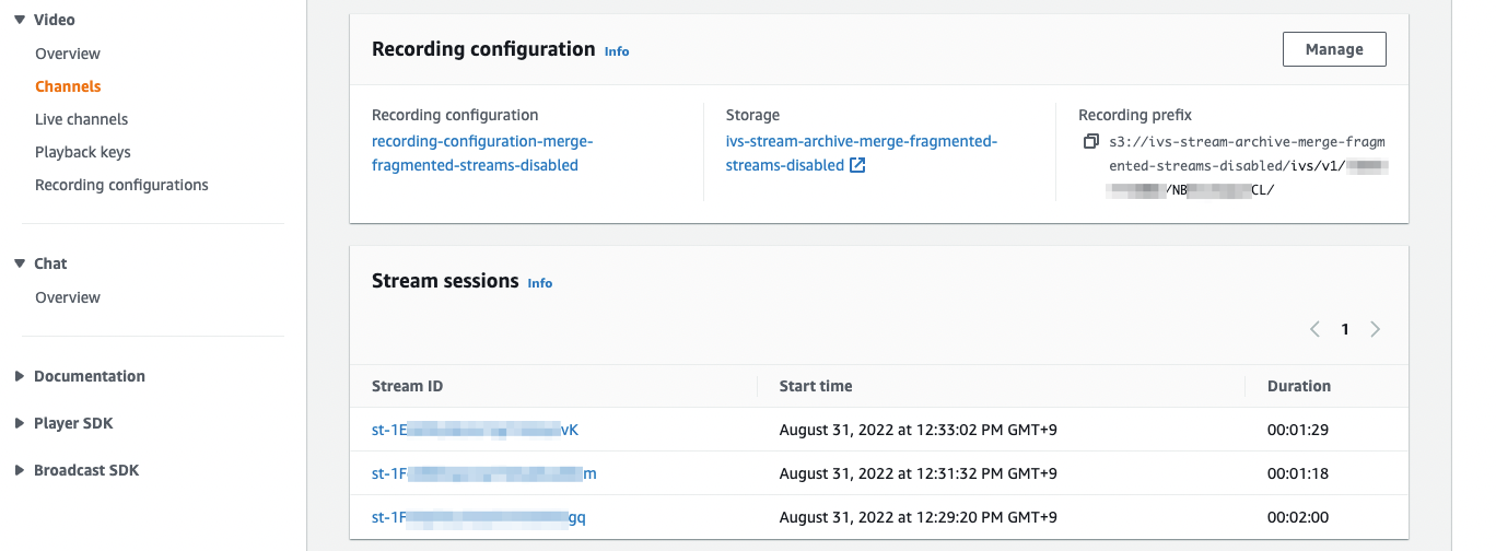 [UPDATE] Amazon IVSでライブ入力中断時のストリームのマージ機能がサポートされました | DevelopersIO
