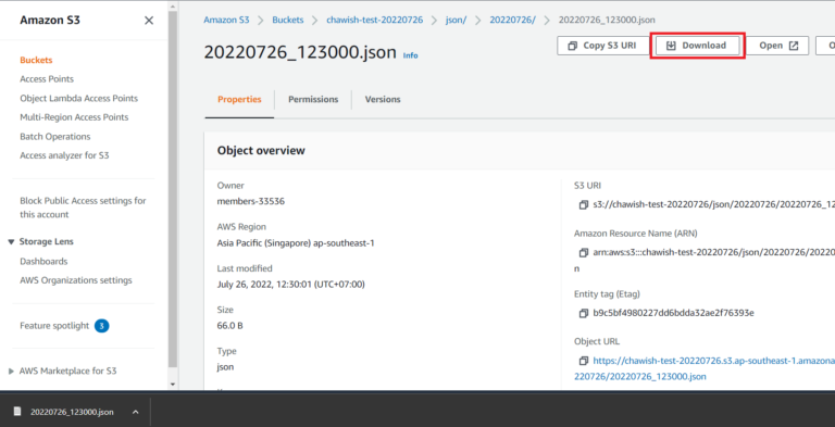 การสร้าง S3 เพื่อนำมาวิเคราะห์ใน QuickSight | DevelopersIO