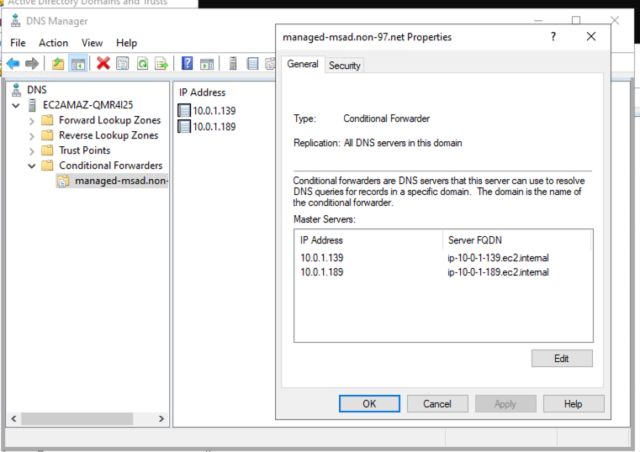Managed Microsoft ADと信頼関係にあるセルフマネージドADのユーザーを使ってAmazon WorkSpacesを作成してみた | DevelopersIO