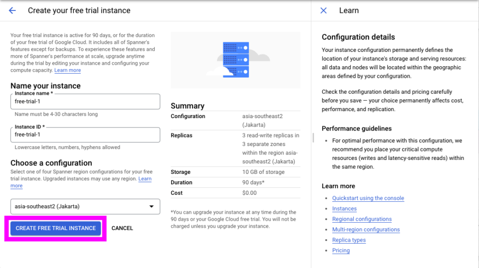 【無料】Cloud Spanner の無料トライアルが一般提供になりました！ | DevelopersIO