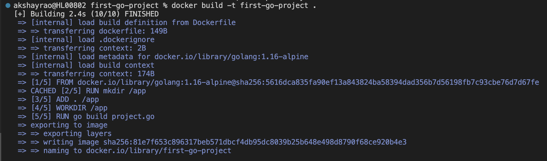I tried to containerise a GoLang HTTP server | DevelopersIO