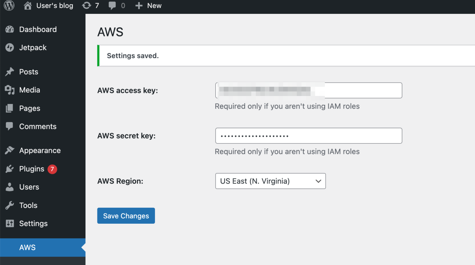 プラグインAWS for WordPressを使ってWordPressをCloudFrontで配信してみる | DevelopersIO