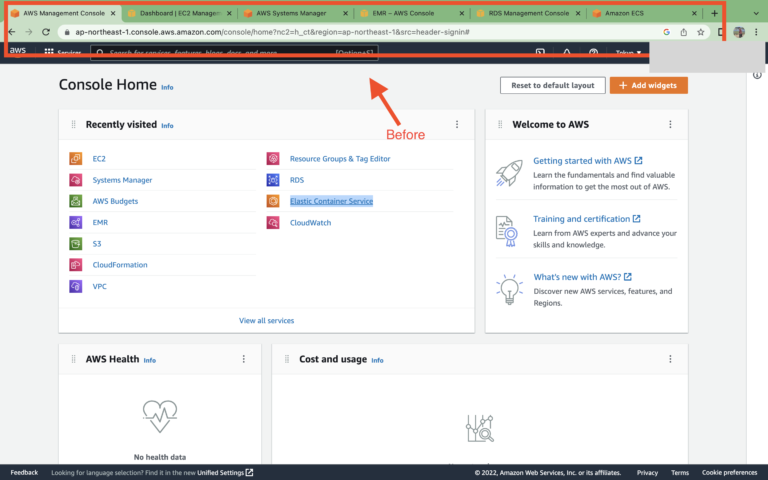 Chrome Extension that set favicons for AWS services | DevelopersIO