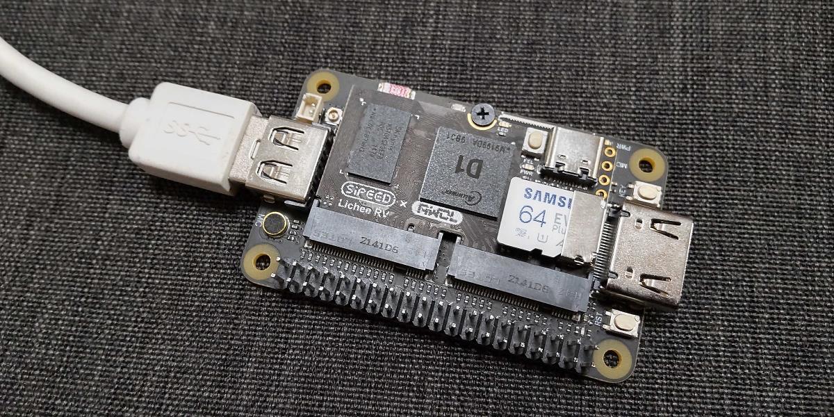 Sipeed Lichee RV(RISC-V SBC)用のUbuntu公式リリースを試してみた | DevelopersIO