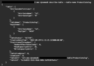 AWS DynamoDB with CLI : update and delete query | DevelopersIO