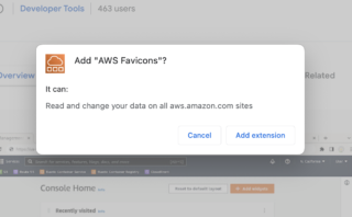 Chrome Extension that set favicons for AWS services | DevelopersIO