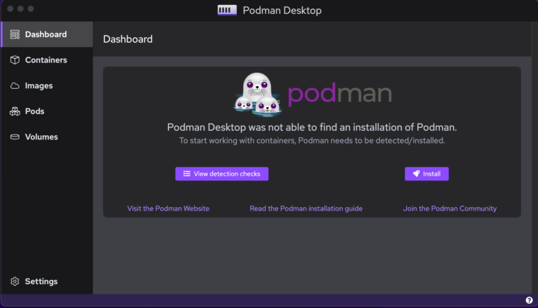Podman Desktopでコンテナを立ち上げてみる | DevelopersIO