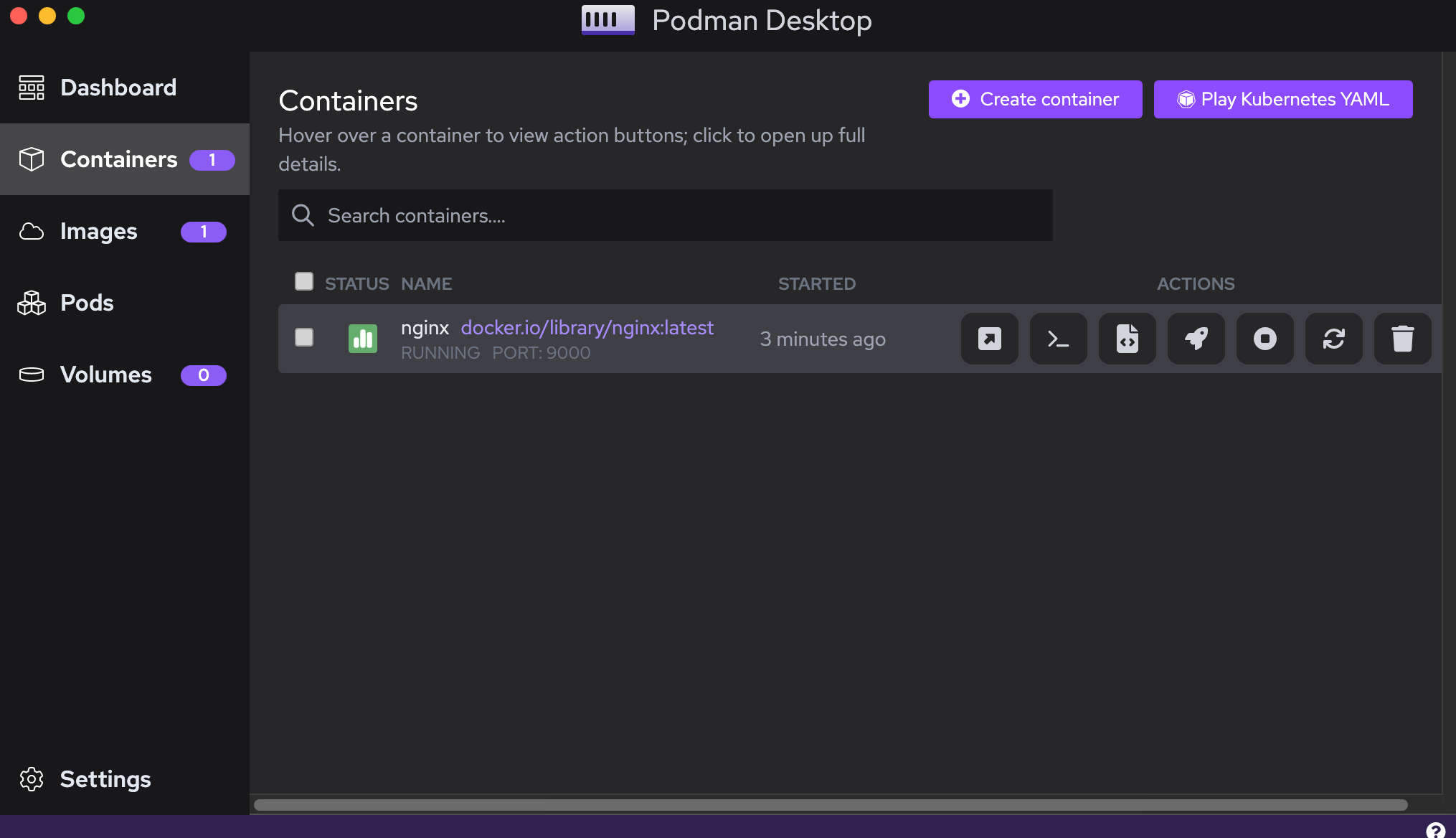 Podman Desktopでコンテナを立ち上げてみる | DevelopersIO