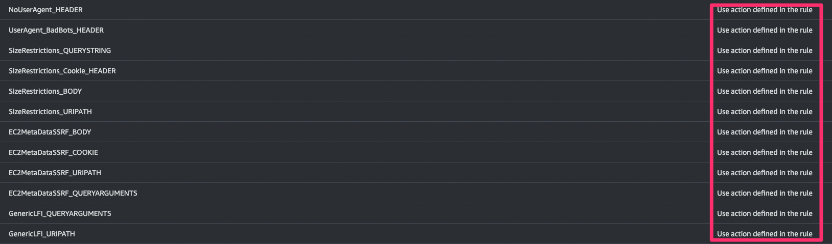 【アップデート】AWS WAFv2でAWSマネージドルールグループ内のルールのアクションが個別に変更できるようになりました ...