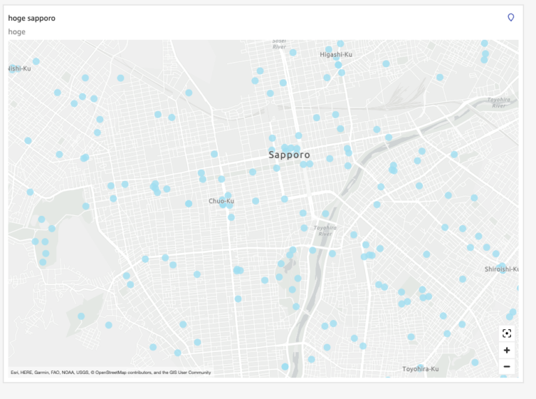 Amazon QuickSight のポイントマップでクラスターポイントのオプションが利用出来るようになりました | DevelopersIO