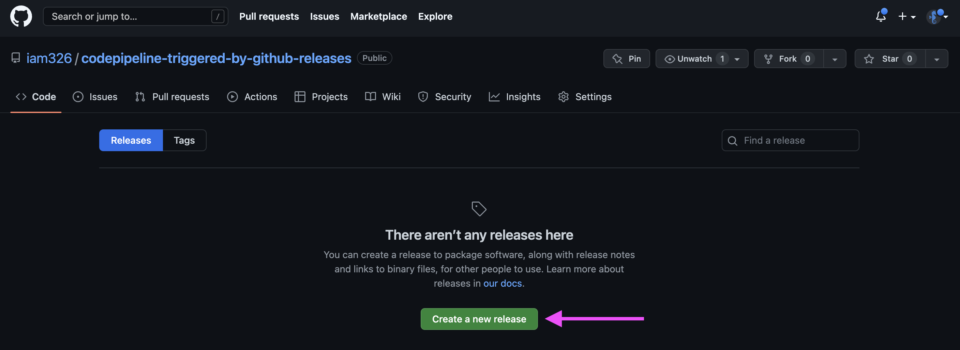 【AWS CDK】GitHub の Release をトリガーに CodePipeline を起動する（GitHub ソースアクション Version 1 版） | DevelopersIO