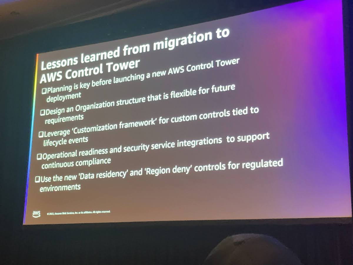 [レポート] Setting up controls at scale in your AWS environment #COP318 #reinvent | DevelopersIO