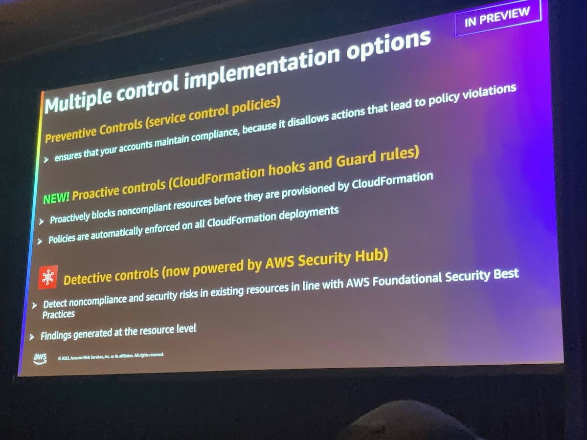 [レポート] Setting up controls at scale in your AWS environment #COP318 #reinvent | DevelopersIO