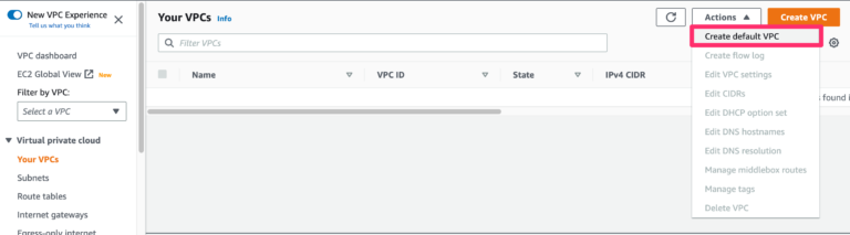 Amazon SageMaker Studio ドメインを作成する際に 「Missing required key ‘VpcId’ in params」 エラーが発生した時の対処方法 ...