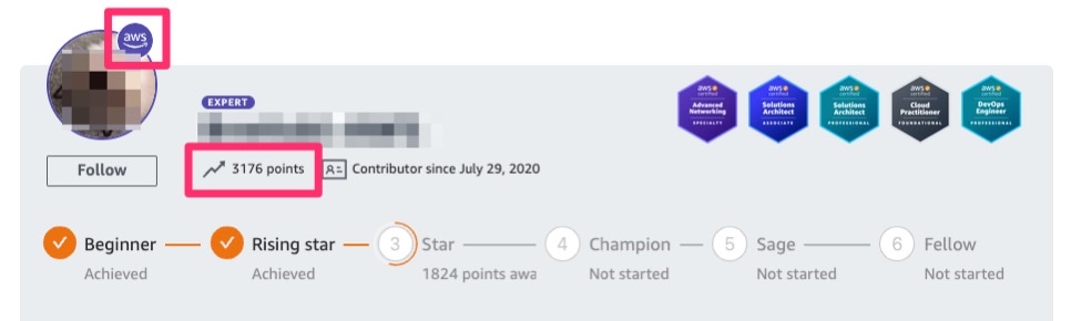 AWS re:Post でリーダーボードが導入され、さらに日本語で利用出来るようになりました | DevelopersIO